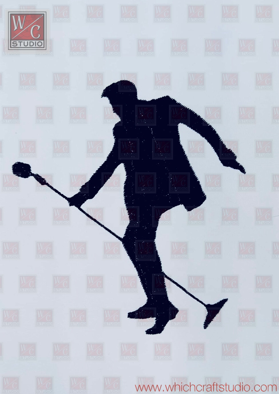 Digital Elvis Standalone 1 set of 4 Embroidery Designs