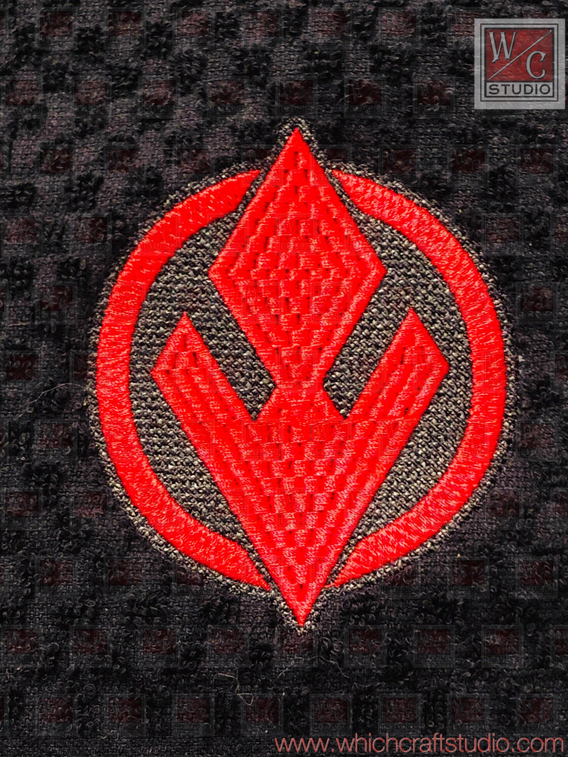 Digital Sith Badge 4x4 SA Embroidery Design Files