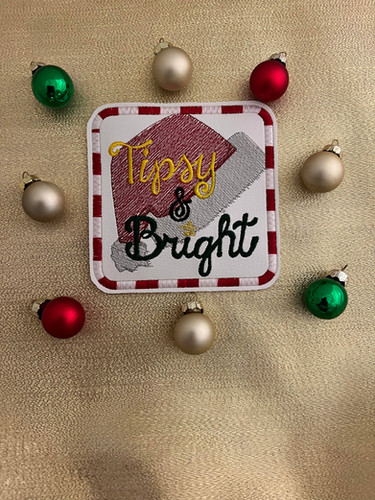 Digital Tipsy Coaster Digital Files | Which Craft Studio