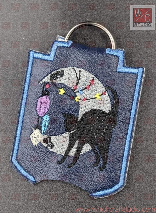 DigitalCat moon crystals Hand Sanitizer Digital Embroidery