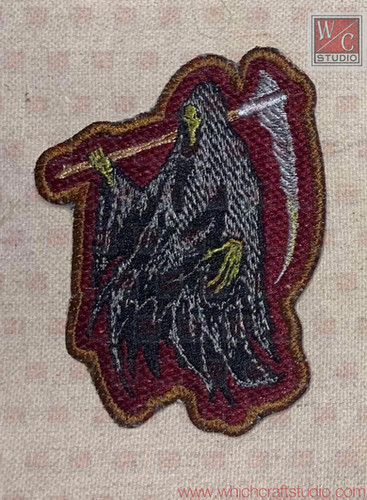 Digital Reaper Patch Digital Embroidery | Which Craft Studio