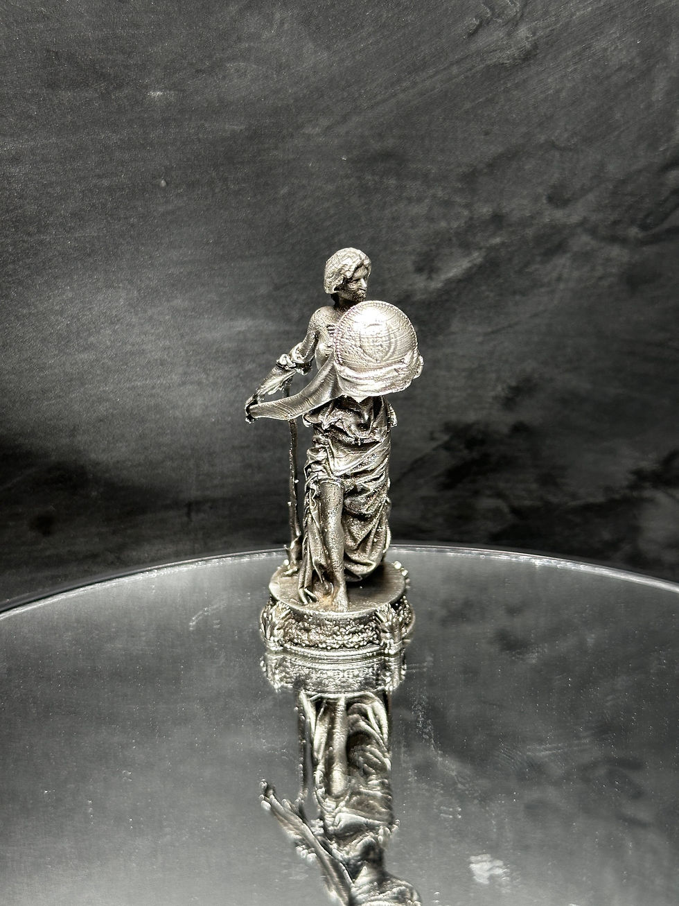 The Gold Spartan | Hand Poured Silver Statues