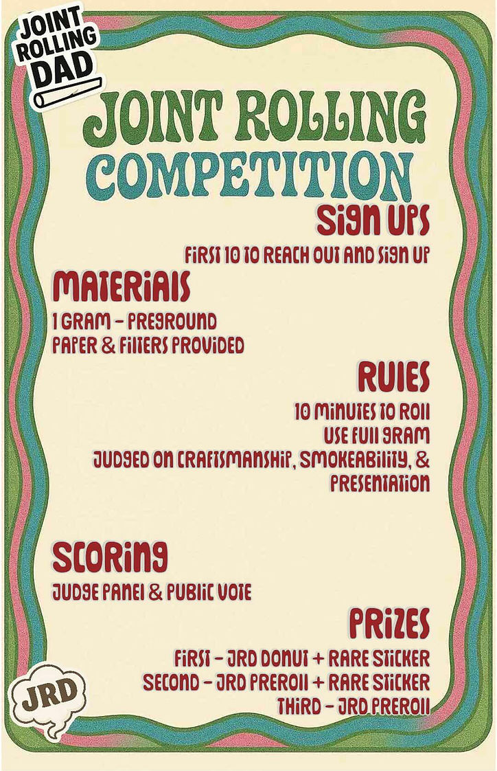 rolling a joint competition