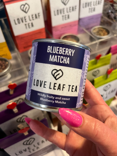 Blueberry Matcha – Green Tea Powder with Wild Blueberries | Love Leaf Tea