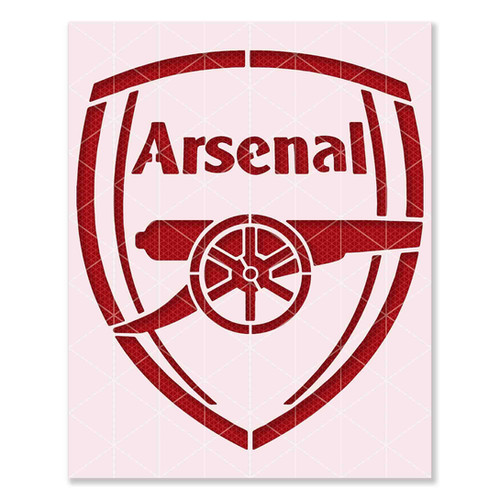 ARSENAL FC STENCIL | Lazy Stencils