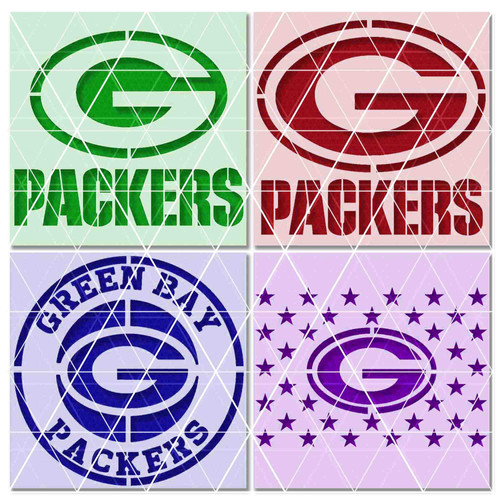 GREEN BAY PACKERS STENCIL | Lazy Stencils