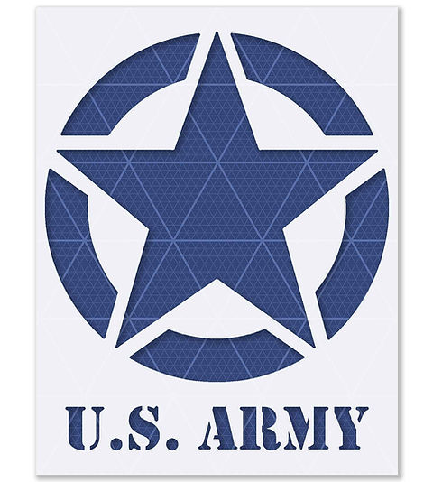 army stencil