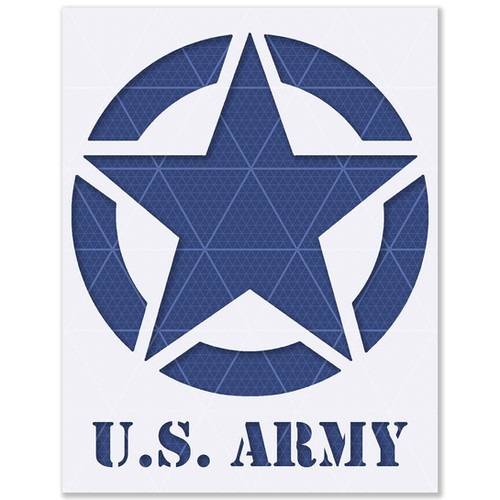 US ARMY STENCIL | Lazy Stencils