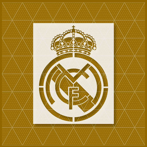 REAL MADRID FC STENCIL | Lazy Stencils