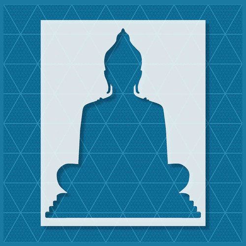 BUDDHA STENCIL | Lazy Stencils