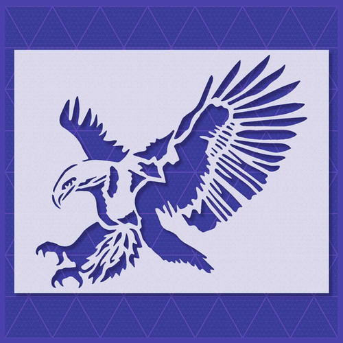 EAGLE STENCIL STENCIL | Lazy Stencils
