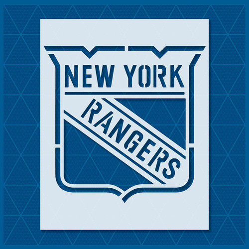 NEW YORK RANGERS STENCIL | Lazy Stencils