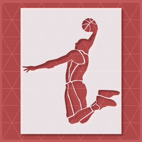 JORDAN STENCIL | Lazy Stencils