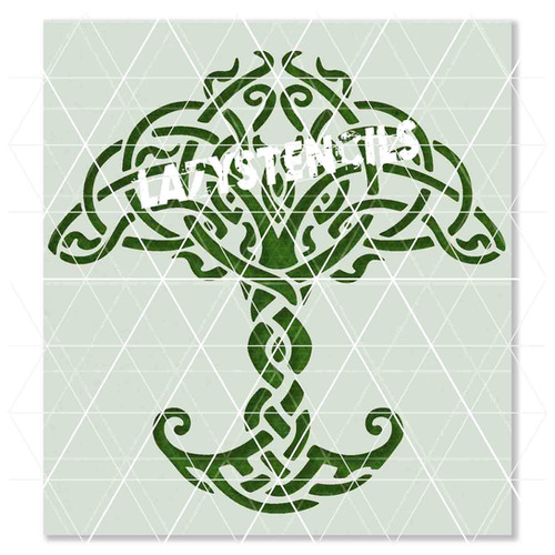 TREE OF LIFE STENCIL | Lazy Stencils