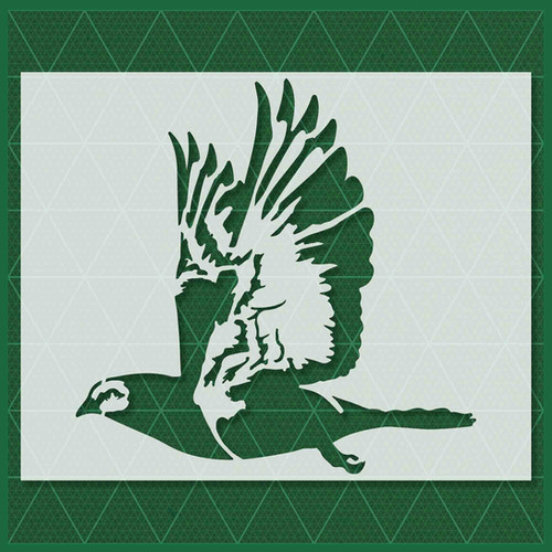 PIGEON STENCIL | Lazy Stencils