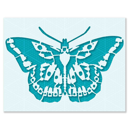 BUTTERFLY STENCIL | Lazy Stencils