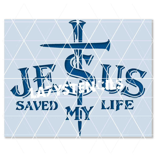 JESUS STENCIL | Lazy Stencils