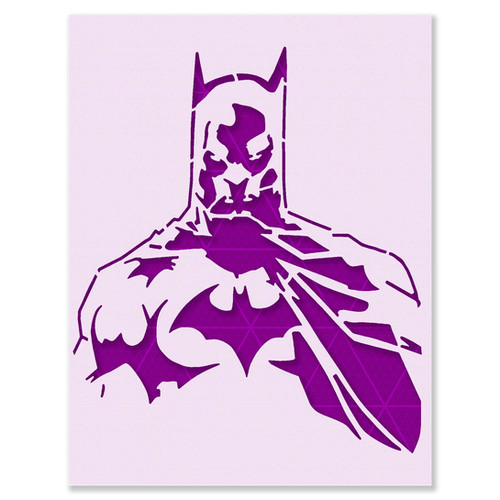 BATMAN STENCIL | Lazy Stencils
