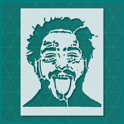 POST MALONE STENCIL | Lazy Stencils