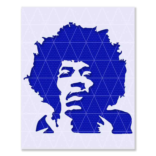 JIMI HENDRIX STENCIL