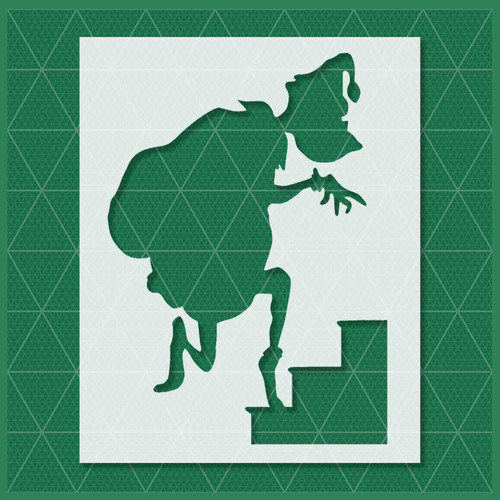 GRINCH STENCIL | Lazy Stencils