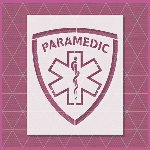 PARAMEDIC STENCIL | Lazy Stencils