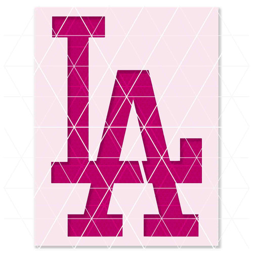 Los Angeles Dodgers Stencil