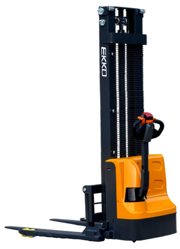EKKO EB12E Full Powered Stacker 2640lbs. Cap., 118" Height