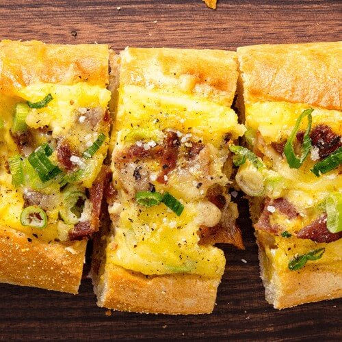 Breakfast Stuffed Baguette