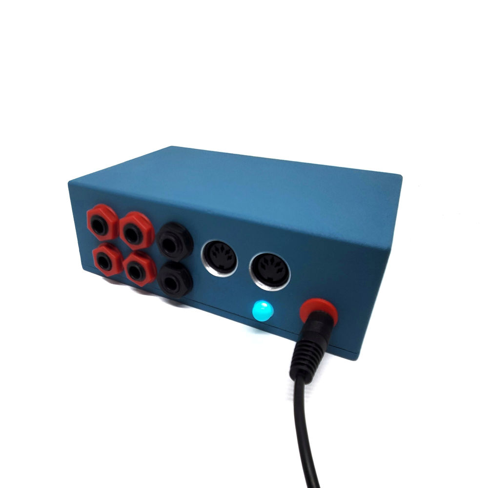 MIDI Controlled Dual Stereo Audio Switch/Mixer