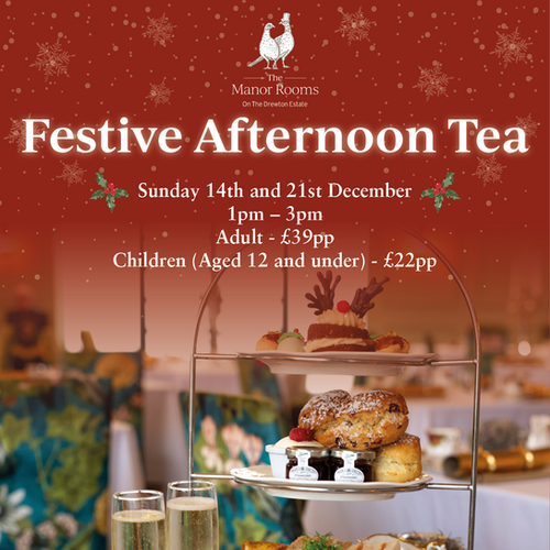 Festive Afternoon Tea | Drewtons