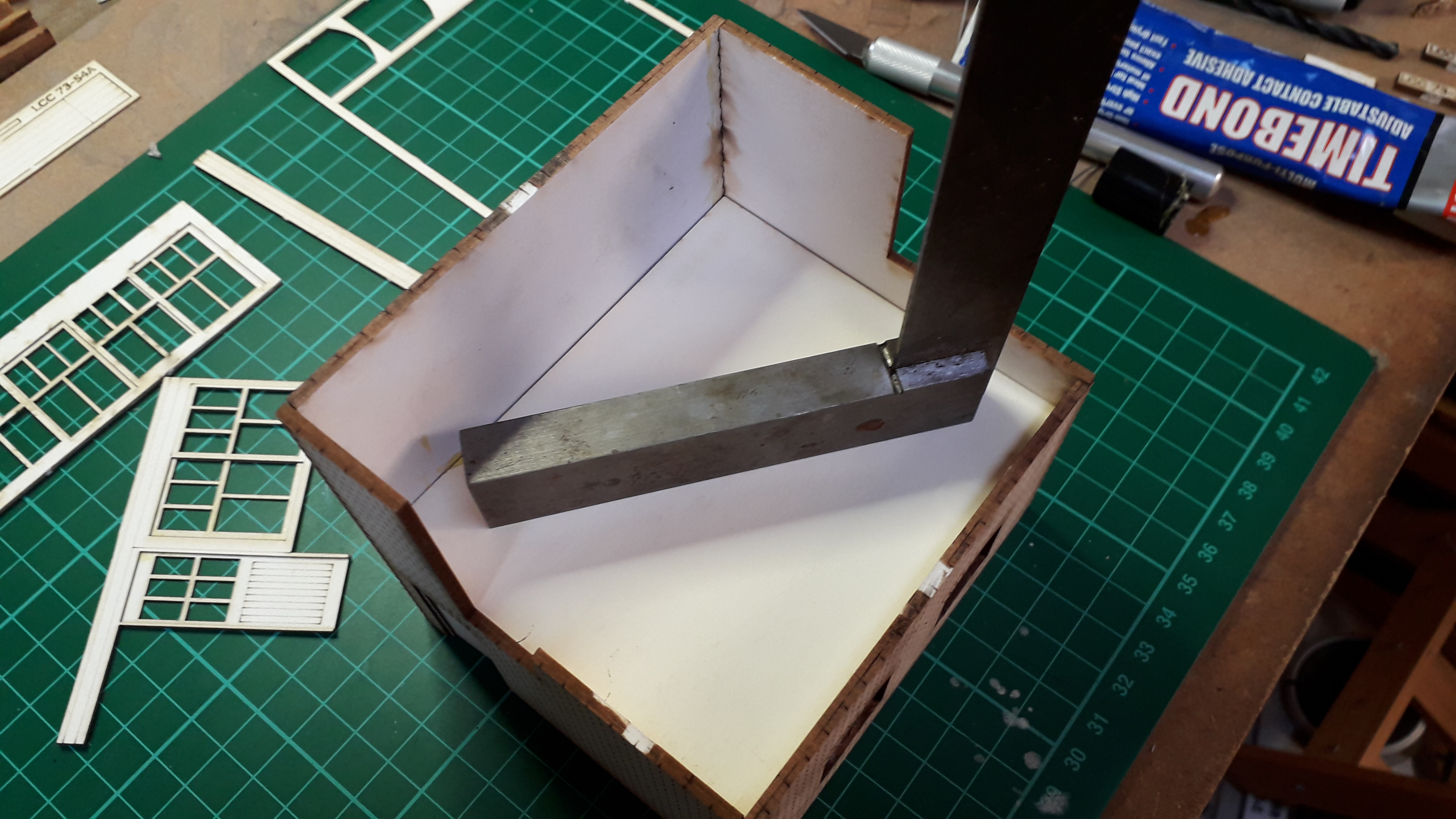 Laser-cut Signal Box Kit (by LCUT) - Soddingham-under-Piddle - RMweb