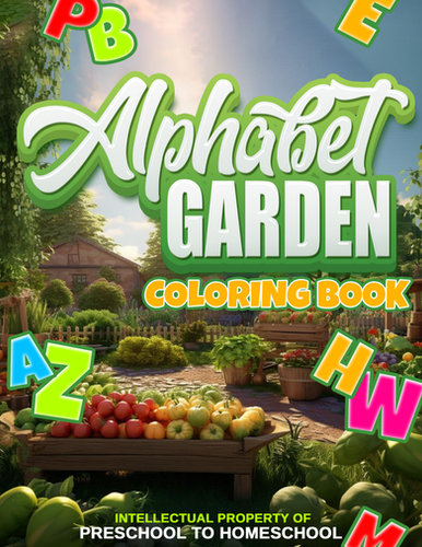 DIGITAL ALPHABET COLORING BOOK | PS to HS