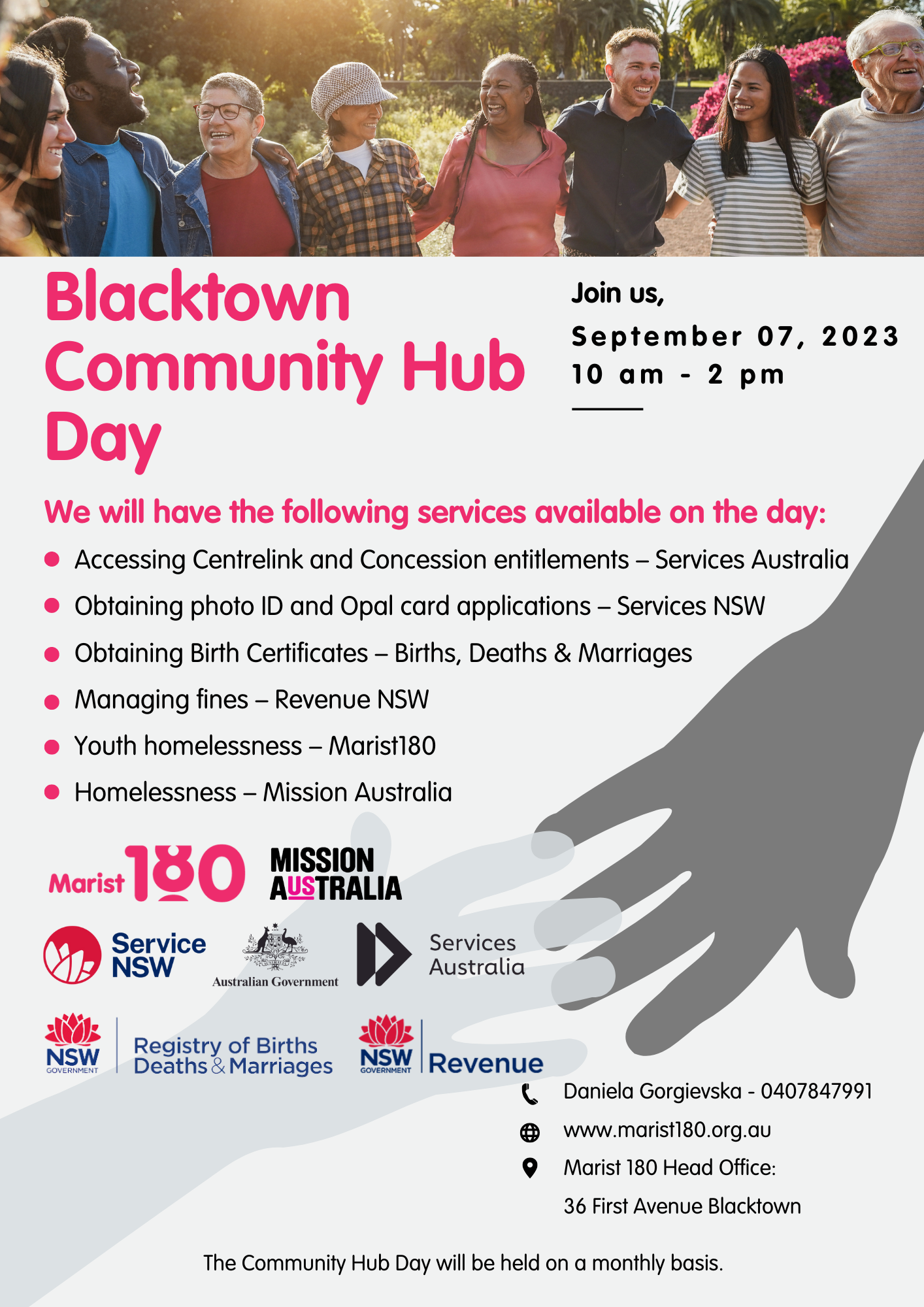 You are invited to our Blacktown Community Hub!