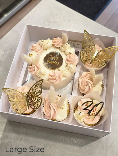 🦋 Butterfly Birthday Bento Box | create-a-cake