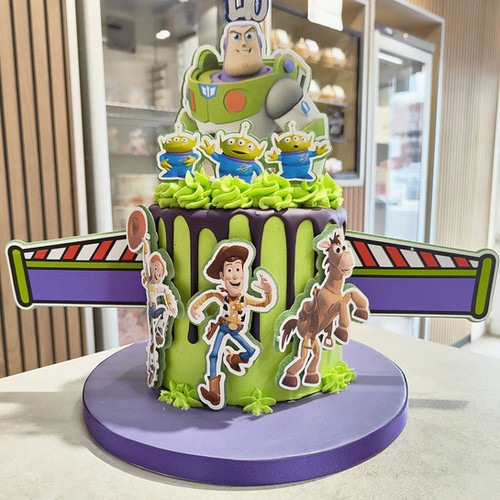 Buzz Lightyear Drip Cake 🚀 Toy Story Cake | create-a-cake