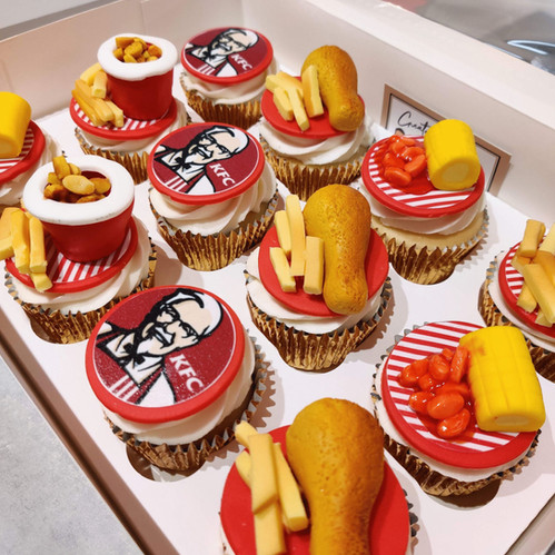 KFC Cupcakes 🍗🍟 | create-a-cake