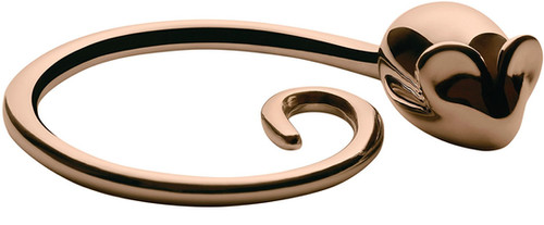 Alessi Pip Keyring (Golden Pink) | Kittyglitz
