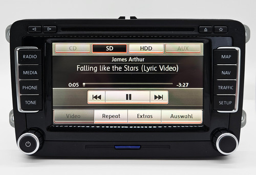 VW RNS 510 Navi Autoradio (Continental) | 3C8035680 inkl. Code