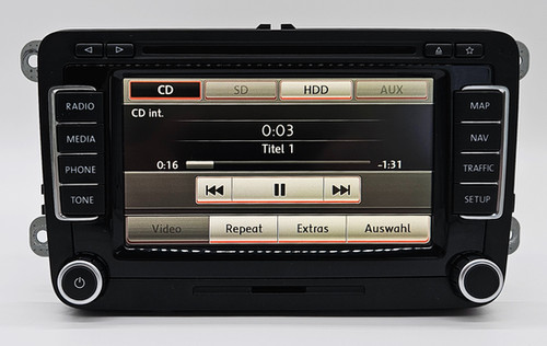VW RNS 510 Navi Autoradio (Continental) | 1T0035680R inkl. Code