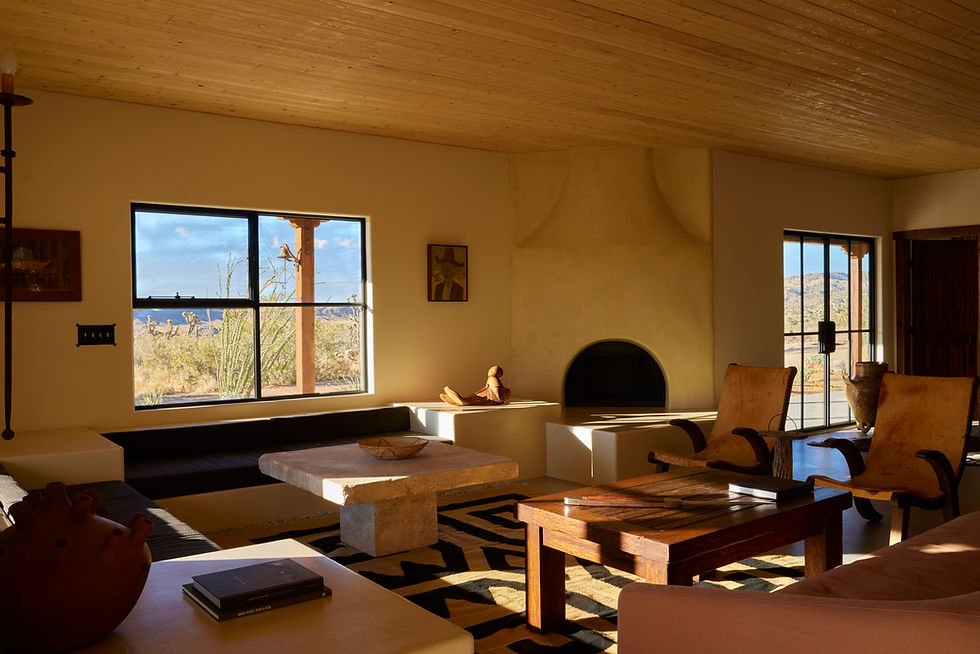 THIS DESERT RENTAL REFINES TRADITIONAL ADOBE DESIGN