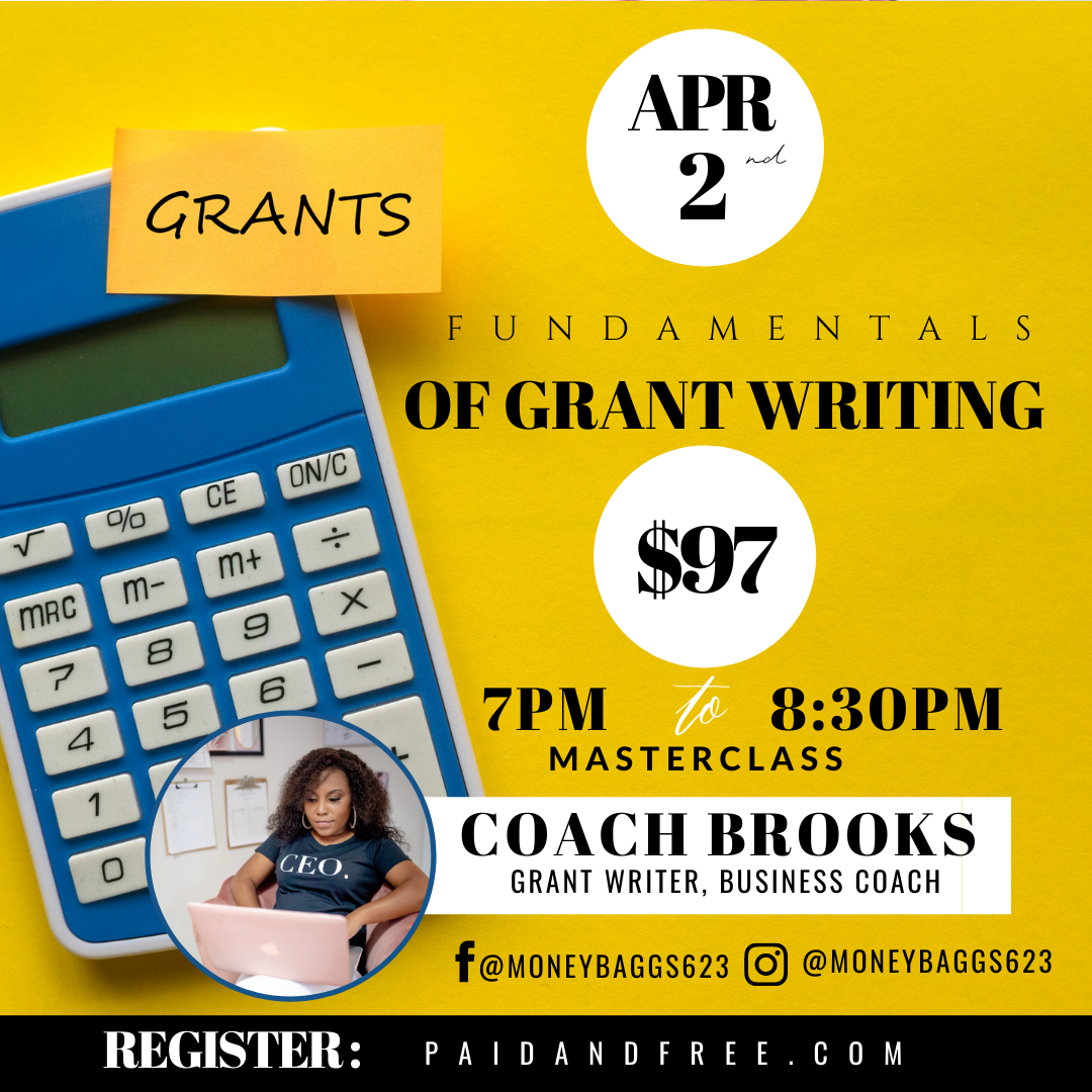 Fundamental of Grant Writing | Paid and Free