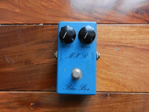 1976 MXR Blue Box script | buyvintagepedals