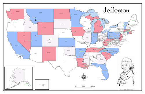 Jefferson | MuseMaps