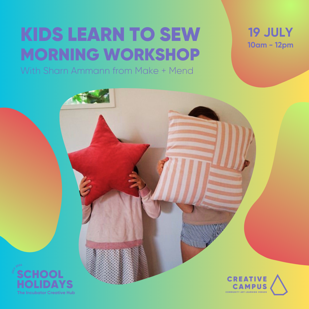 Kids Learn to Sew / Morning Workshop | the-incubator