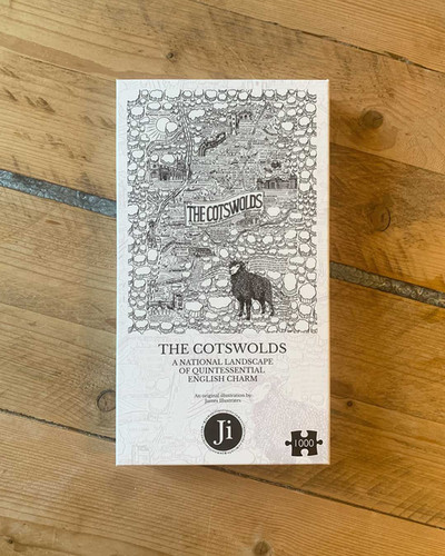 Cotswolds Jigsaw puzzle - 1000 pieces | James Illustrates