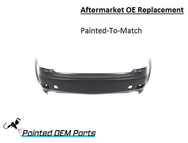 Painted 2009-2013 Lexus IS250 IS350 Rear Bumper Cover | OE Replacement ...