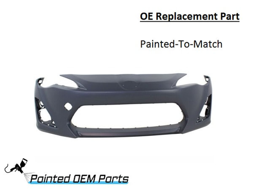 Painted 2013-2016 Scion FR-S FRS Front Bumper Cover | OE Replacement