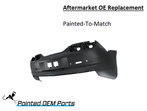Painted 2010-2013 Chevrolet Camaro Rear Bumper Cover | OE Replacement
