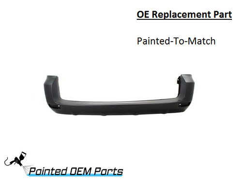 Painted 2006-2008 Toyota RAV4 Rear Bumper Cover | OE Replacement